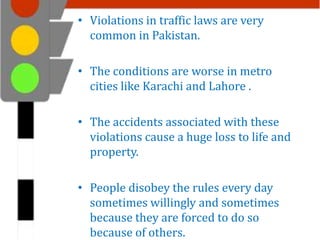 Traffic violation | PPT
