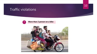 Traffic voilation detection in videos | PPTX