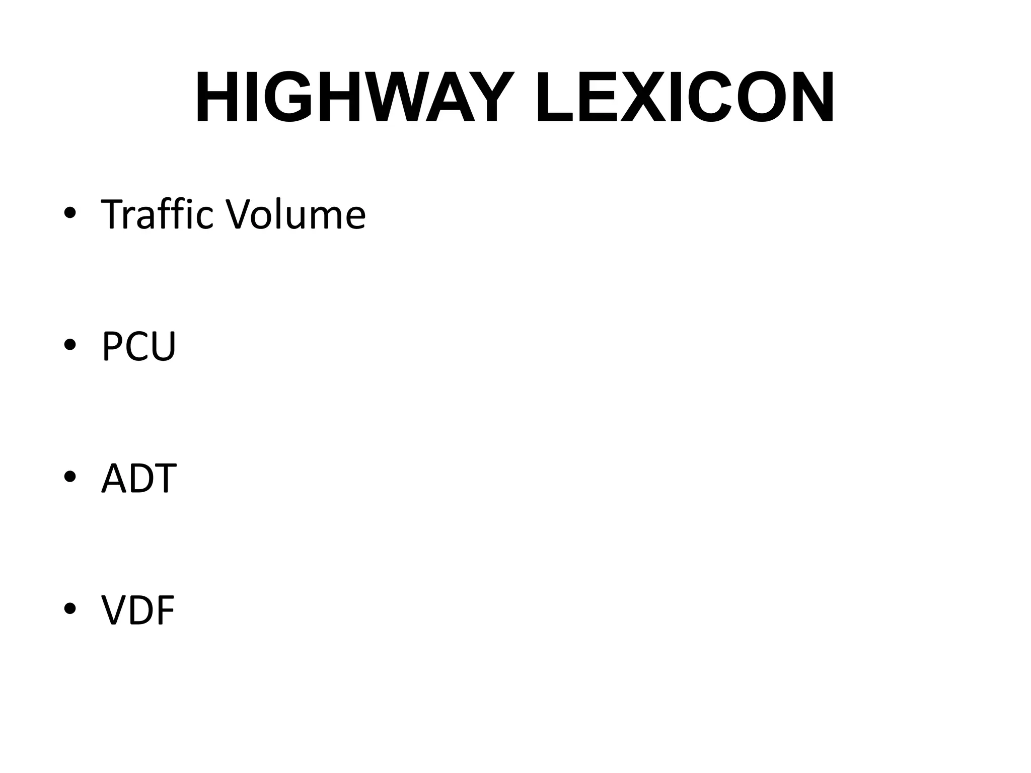 Traffic volume | PPT