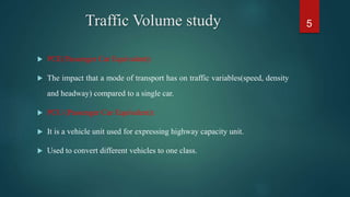 Traffic volume | PPTX