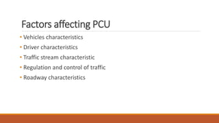 Traffic volume studies | PPTX