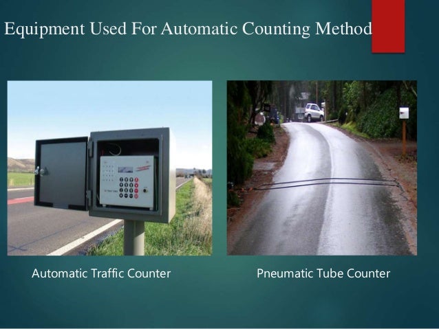 Traffic volume survey