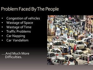 Traffic woes in India | PPTX
