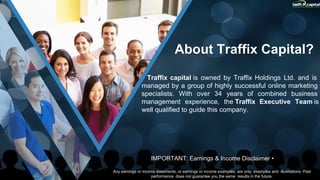 Traffix Capital Presentation | PPT