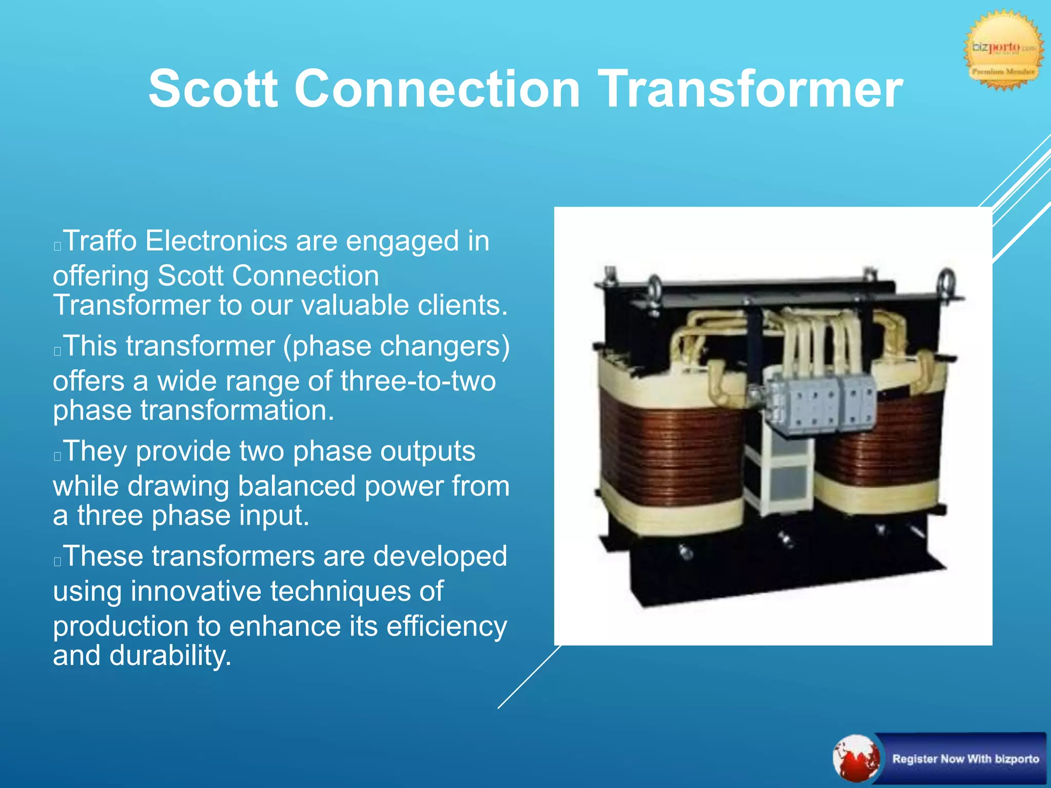 Traffo electronics | PPTX