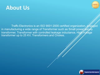 Traffo electronics | PPTX