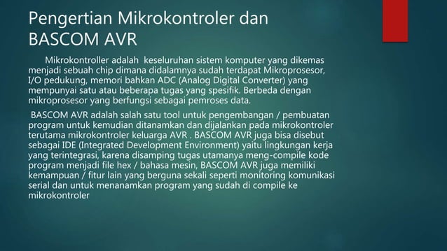 Trafic light program bascom avr | PPTX