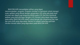 Trafic light program bascom avr | PPTX