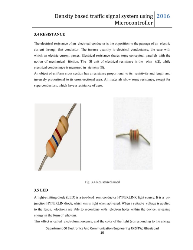 Density Based Traffic Signal System Using Microcontroller Pdf