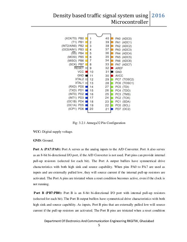 Density Based Traffic Signal System Using Microcontroller