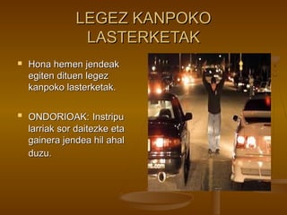 Trafiko istripuak | PPT