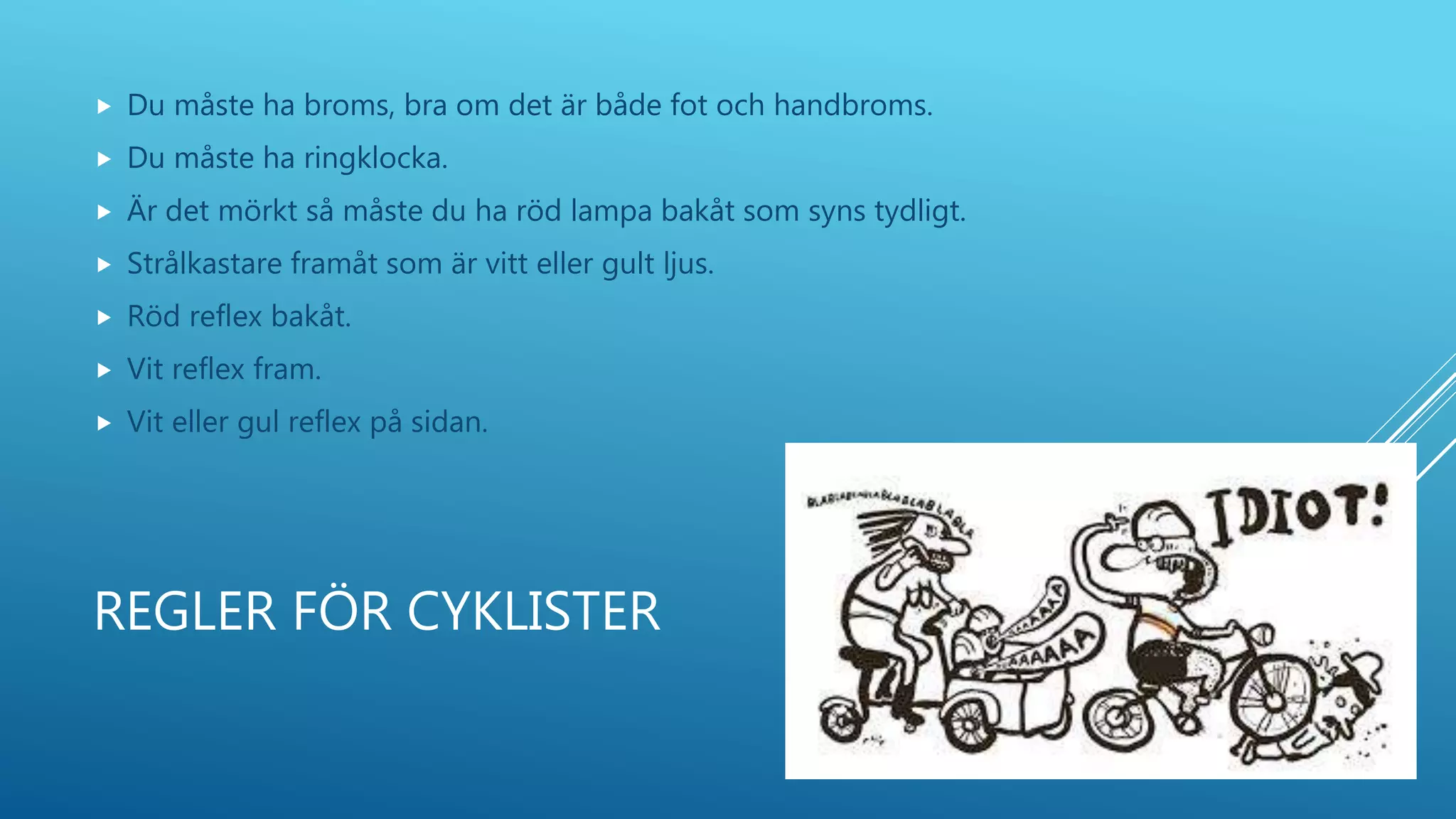 Trafikregler | PPTX