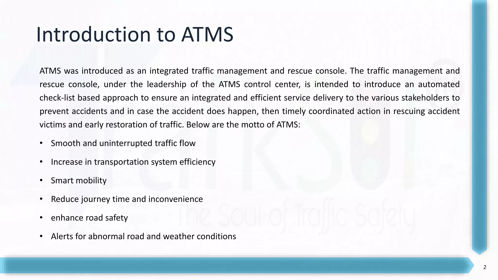 Advance Traffic management system | PPTX