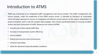 Advance Traffic management system | PPTX
