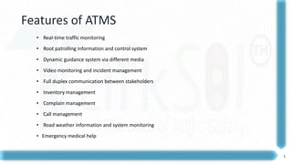 Advance Traffic management system | PPTX