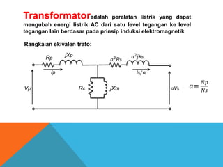 ekivalen trafo | PPTX