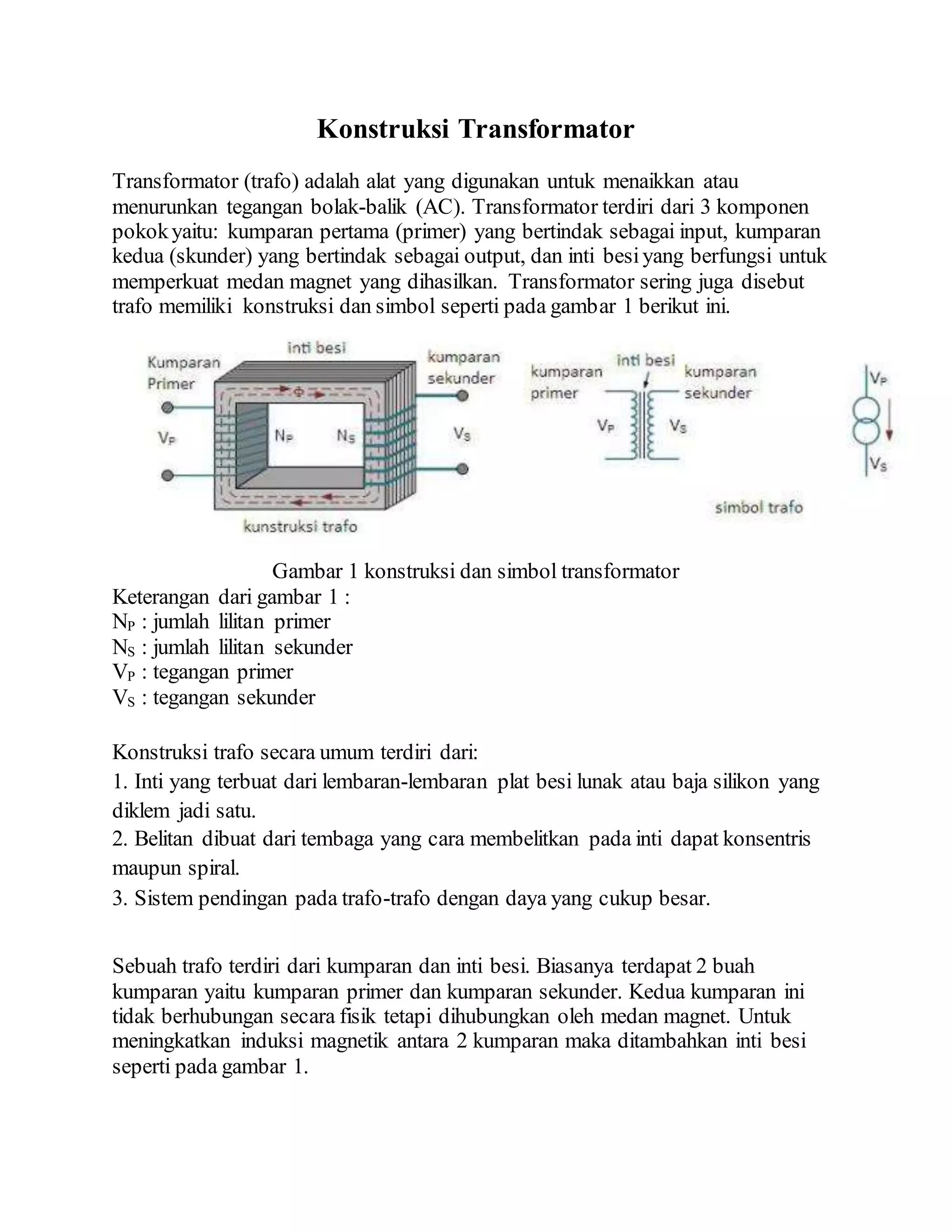 Transformator | DOCX