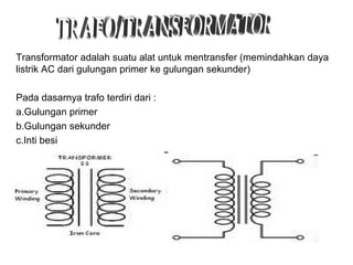 Trafo wismoyo-cs-7e | PPT