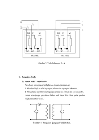 Trafo distribusi | PDF