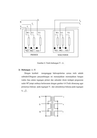 Trafo distribusi | PDF