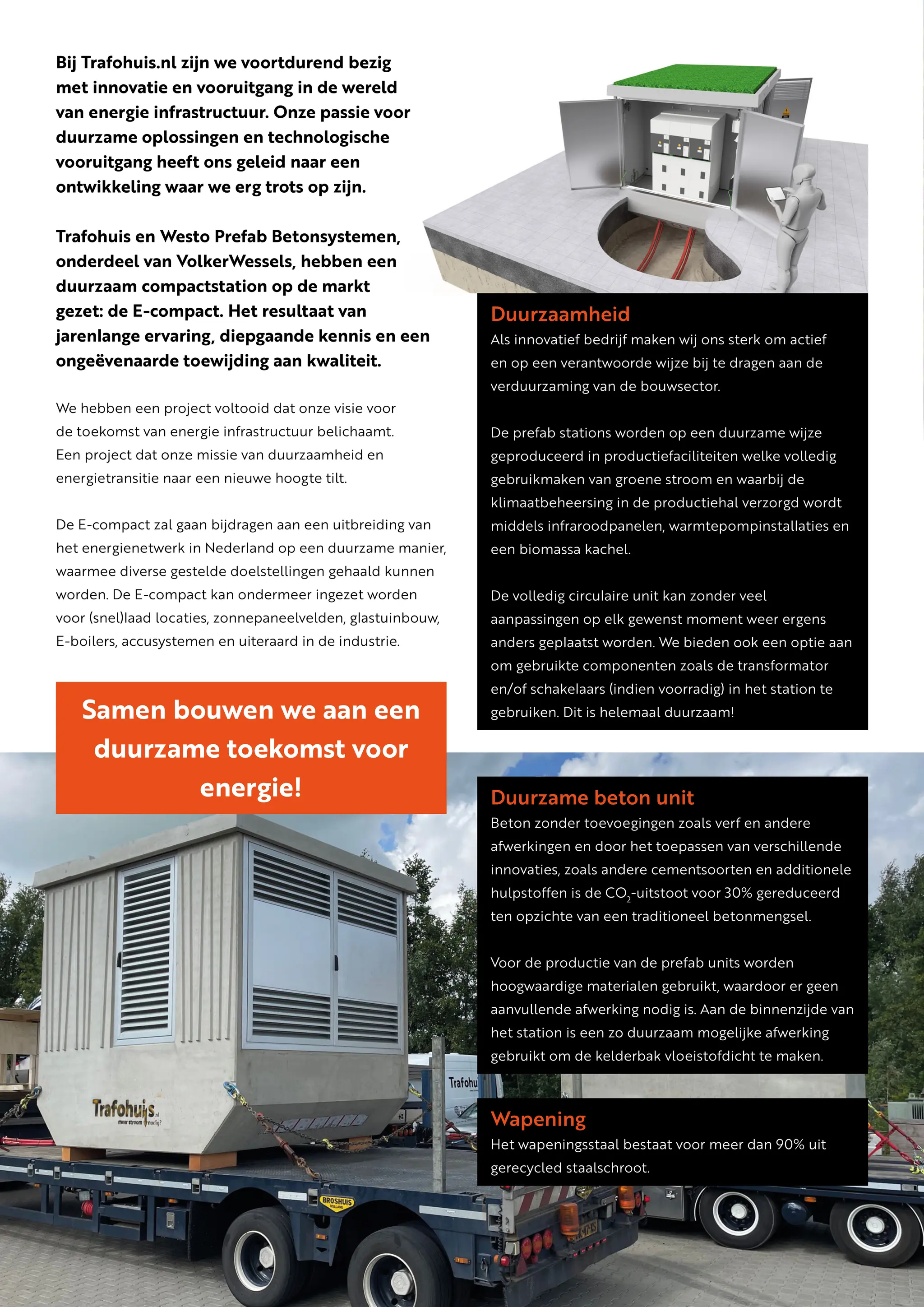 Trafohuis E-compact folder | PDF