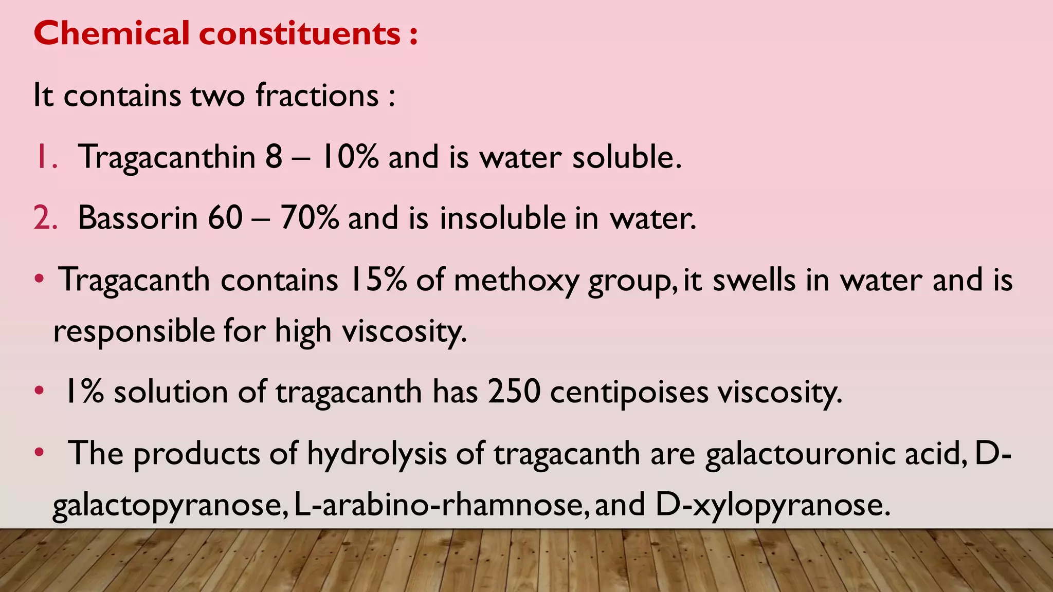 Tragacanth 2 | PDF
