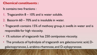 Tragacanth 2 | PPT
