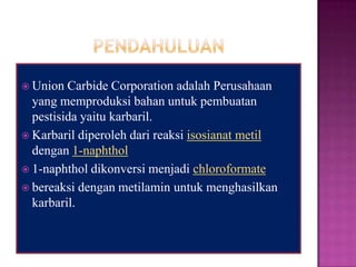 Tragedi bhopal | PPTX