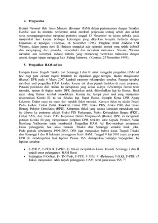 Tragedi semanggi ii | PDF