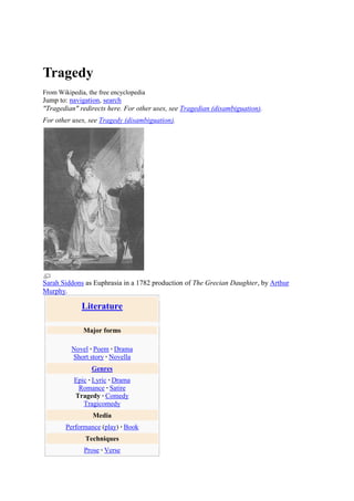 Tragedy | PDF