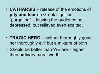Tragedy | PPT | Drama | Genres