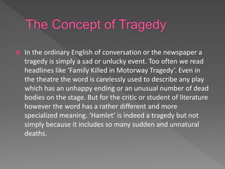 Tragedy | PPTX