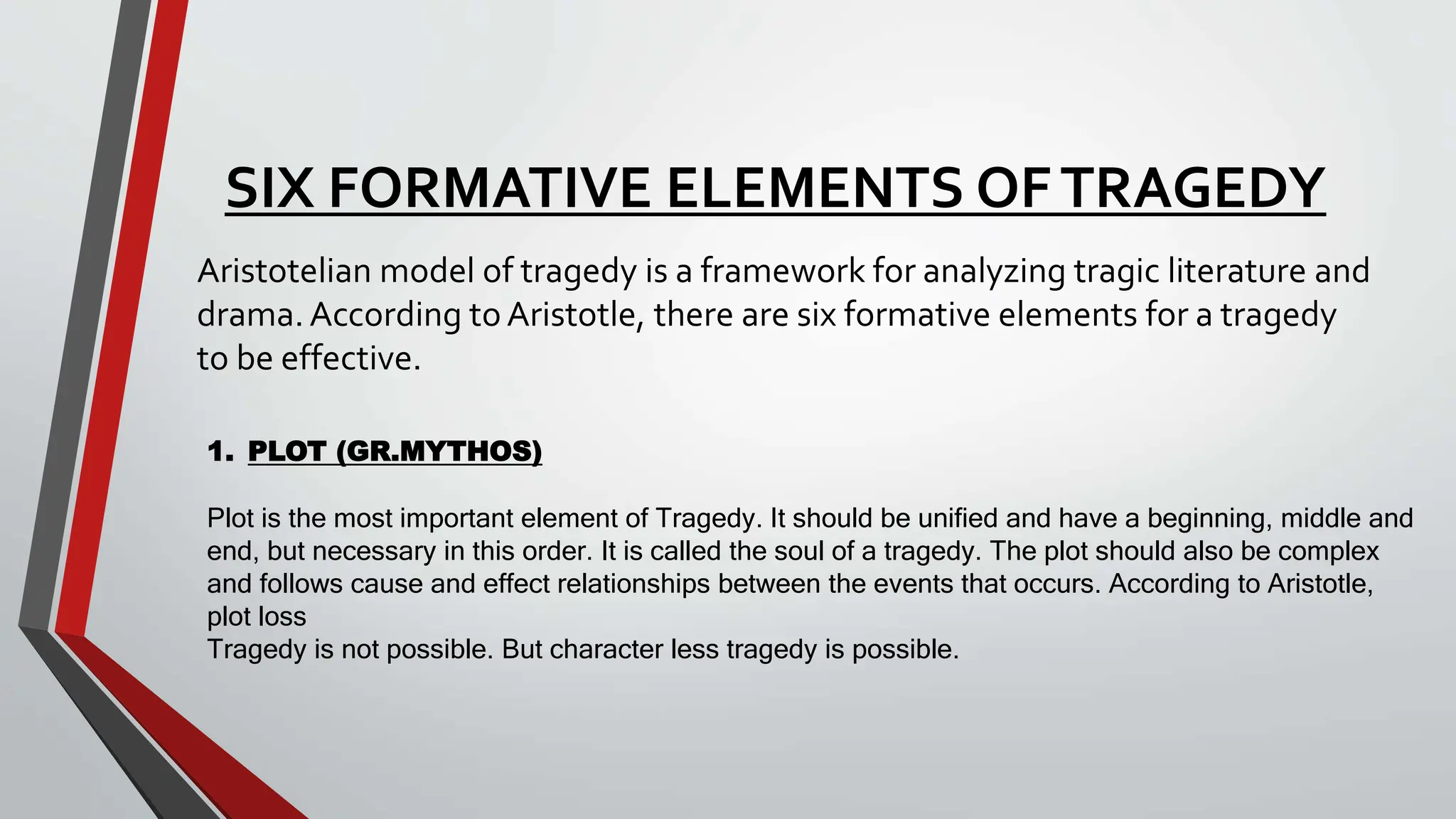 Tragedy ppt for students for their education | PPTX