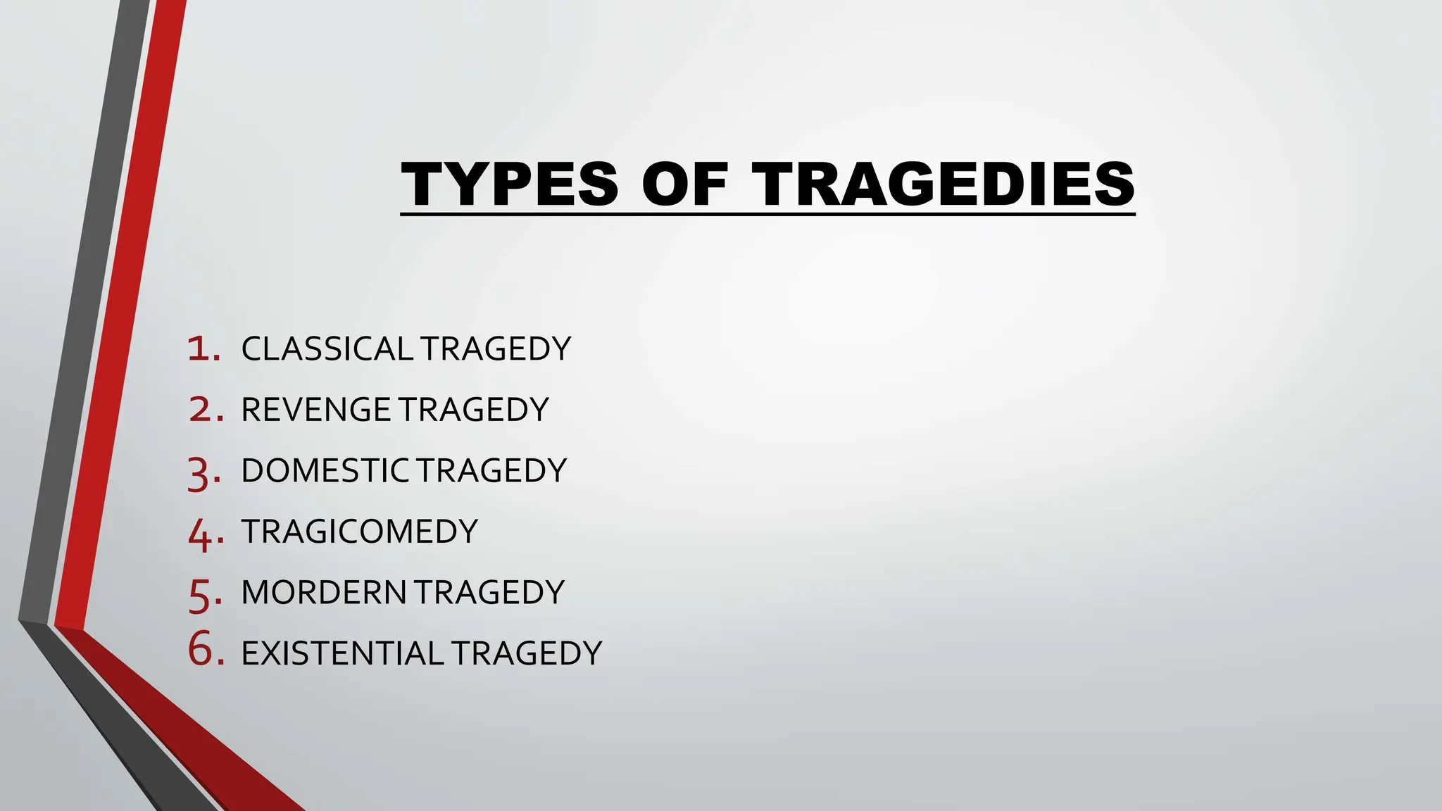 Tragedy ppt for students for their education | PPTX