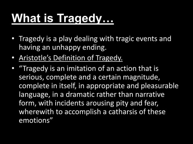 Tragedy and epic according to aristotle | PPTX | Poetry | Books and ...
