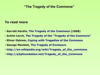 Tragedy of the Commons | PDF