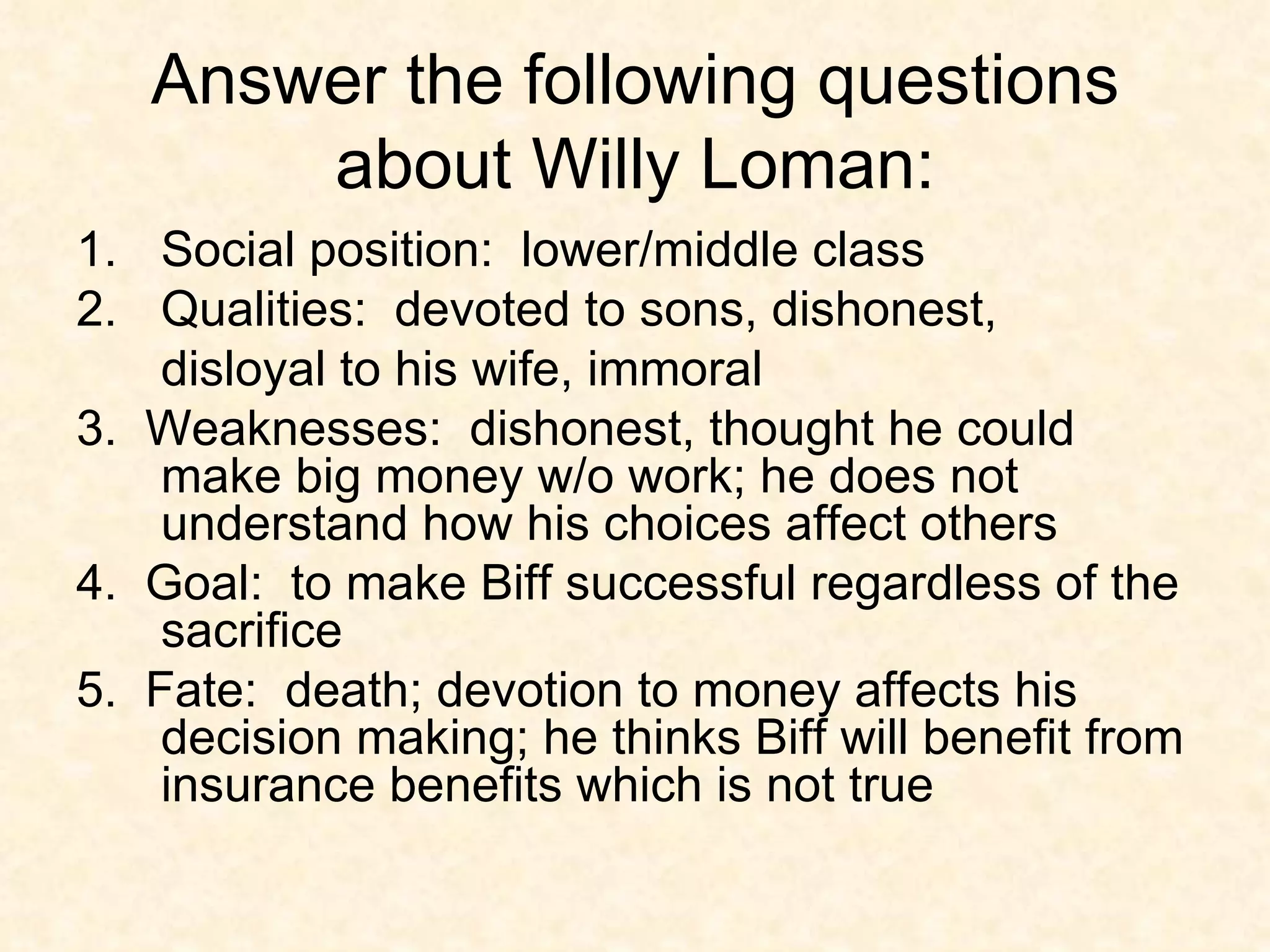 Tragedy in america comparing oedipus, hamlet & willy | PPT | Death ...