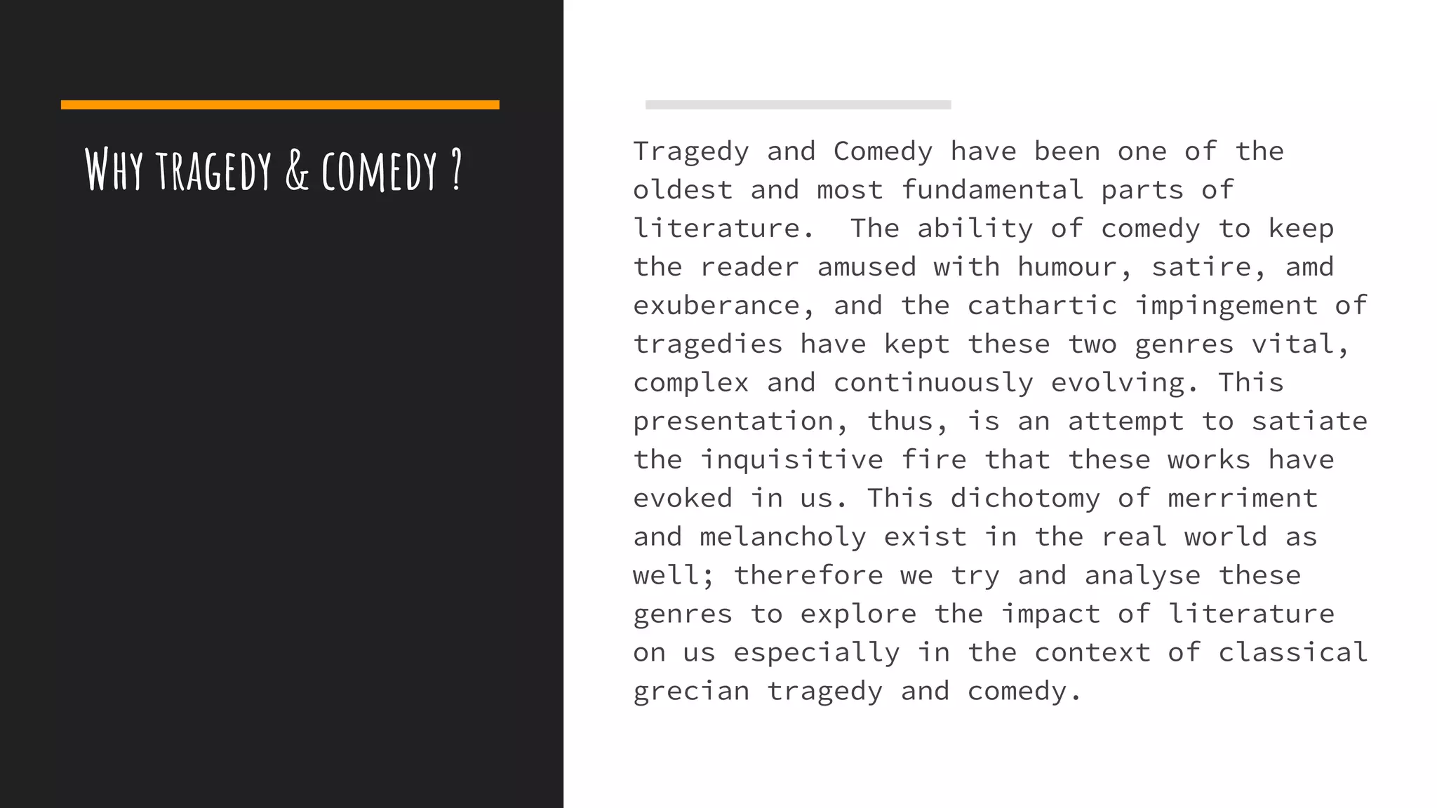 Tragedy in classical drama | PPTX