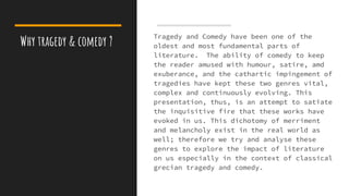 Tragedy in classical drama | PPTX