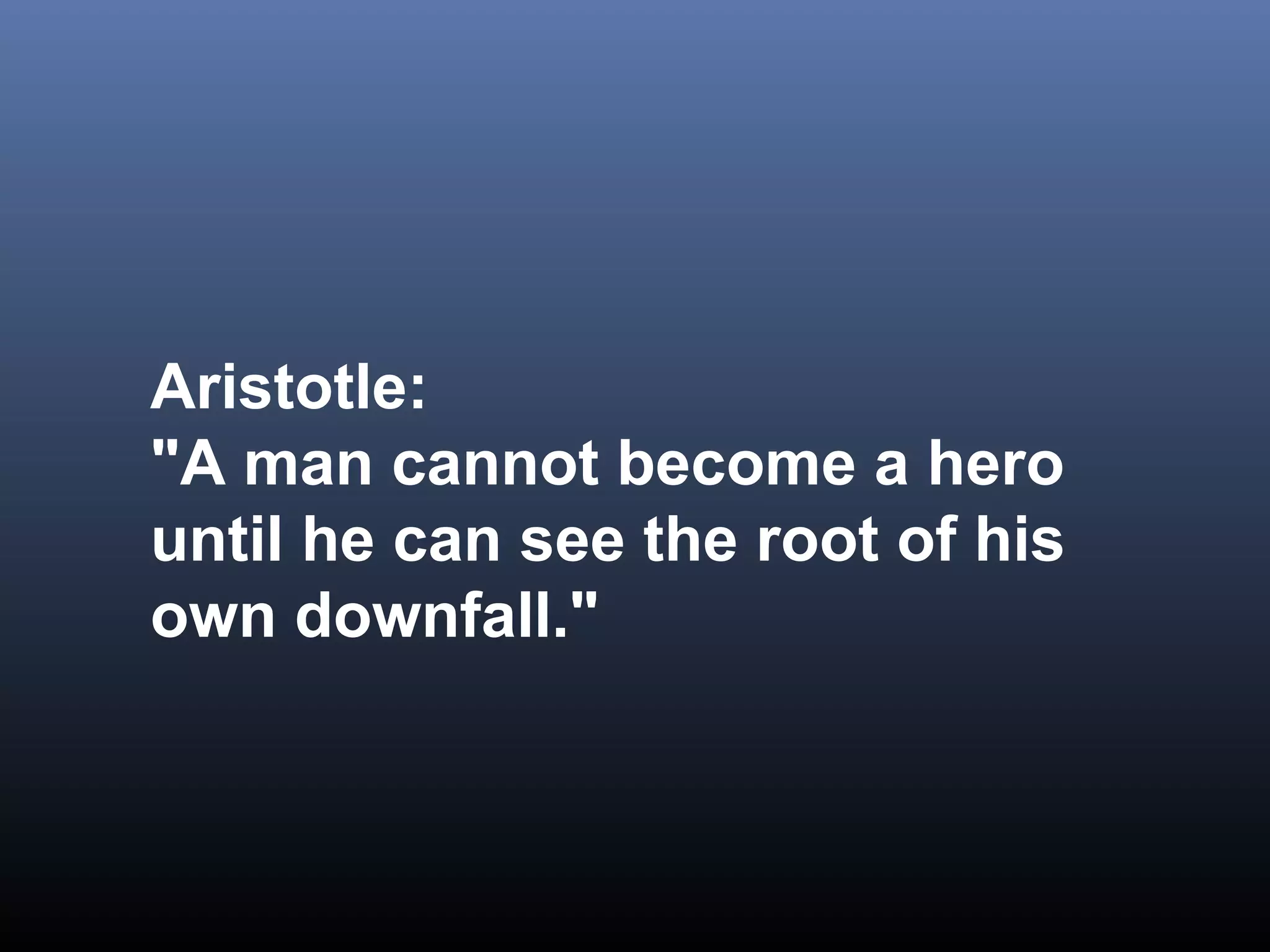Aristotle's Tragedy | PPT