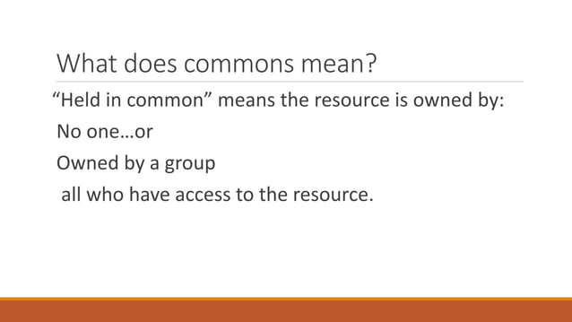 Tragedy of the Commons.pptx | Science