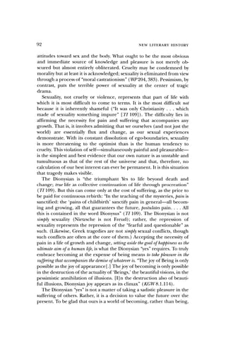 Tragedy, pessimism, nietzsche, by joshua foa dienstag | PDF