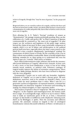 Tragedy reconsidered, by george steiner | PDF