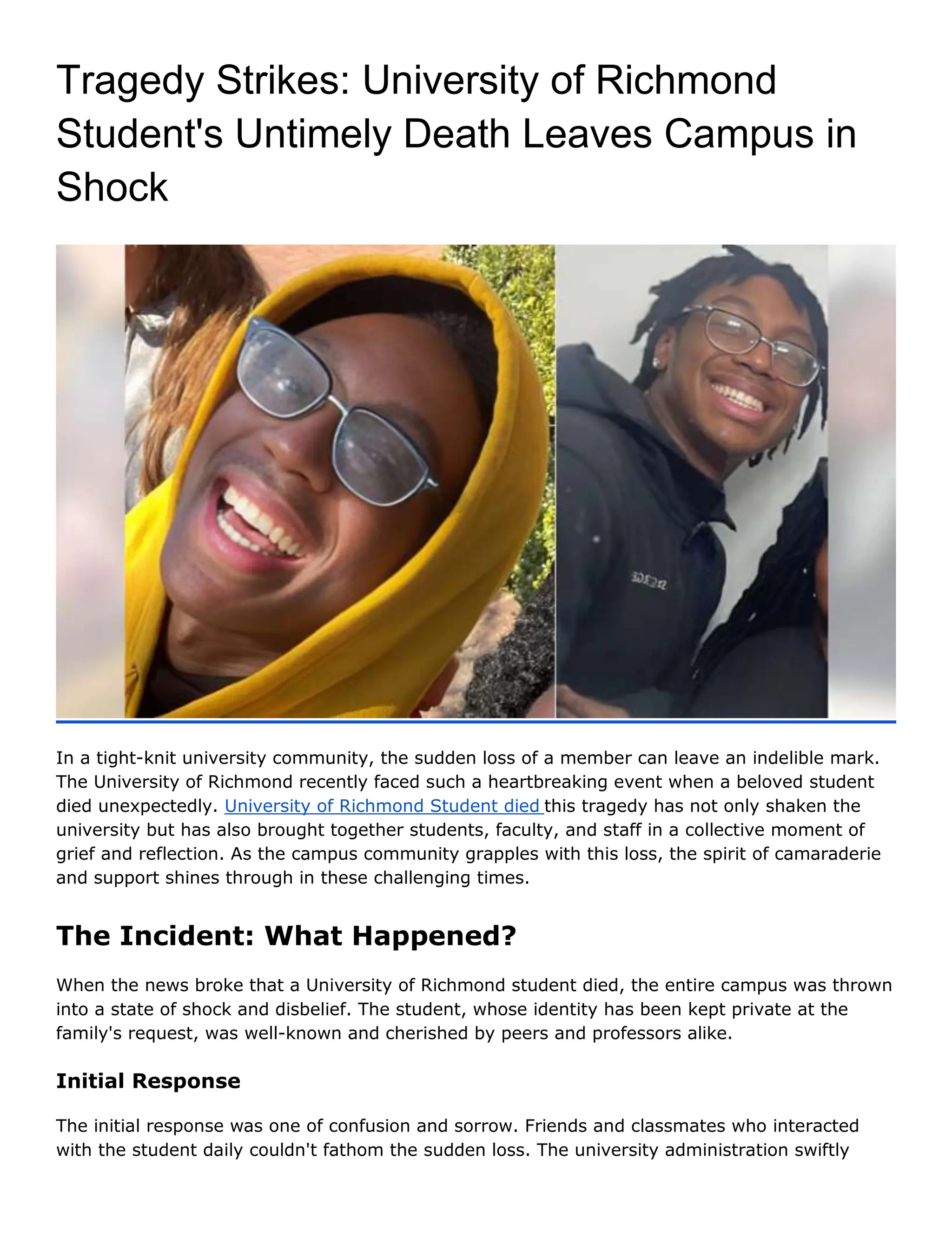 Tragedy Strikes_ University of Richmond Student's Untimely Death Leaves Campus in Shock.docx