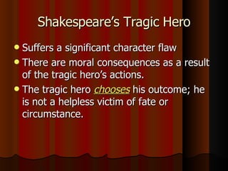 Tragic Hero Notes | PPT