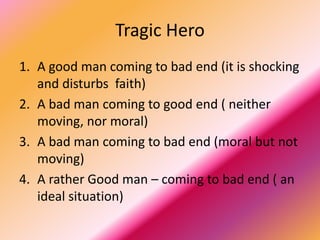 Tragic hero | PPTX