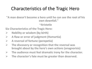 Tragic hero | PPTX