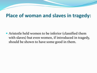 Aristotle's concept of Tragic hero | PPTX