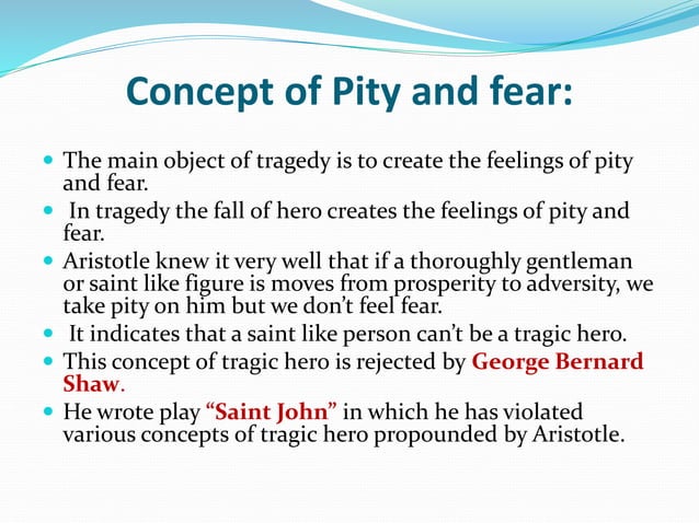 Aristotle's concept of Tragic hero | PPTX