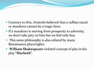 Aristotle's concept of Tragic hero | PPTX